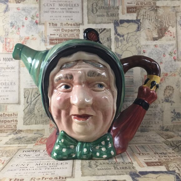 Beswick | Kitchen | Vintage 69 Beswick Ware Siarey Gamp Teapot Toby ...